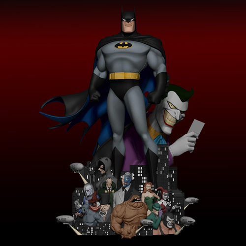 Batman: The Animated Series (Colored Base) | Statue Brothers