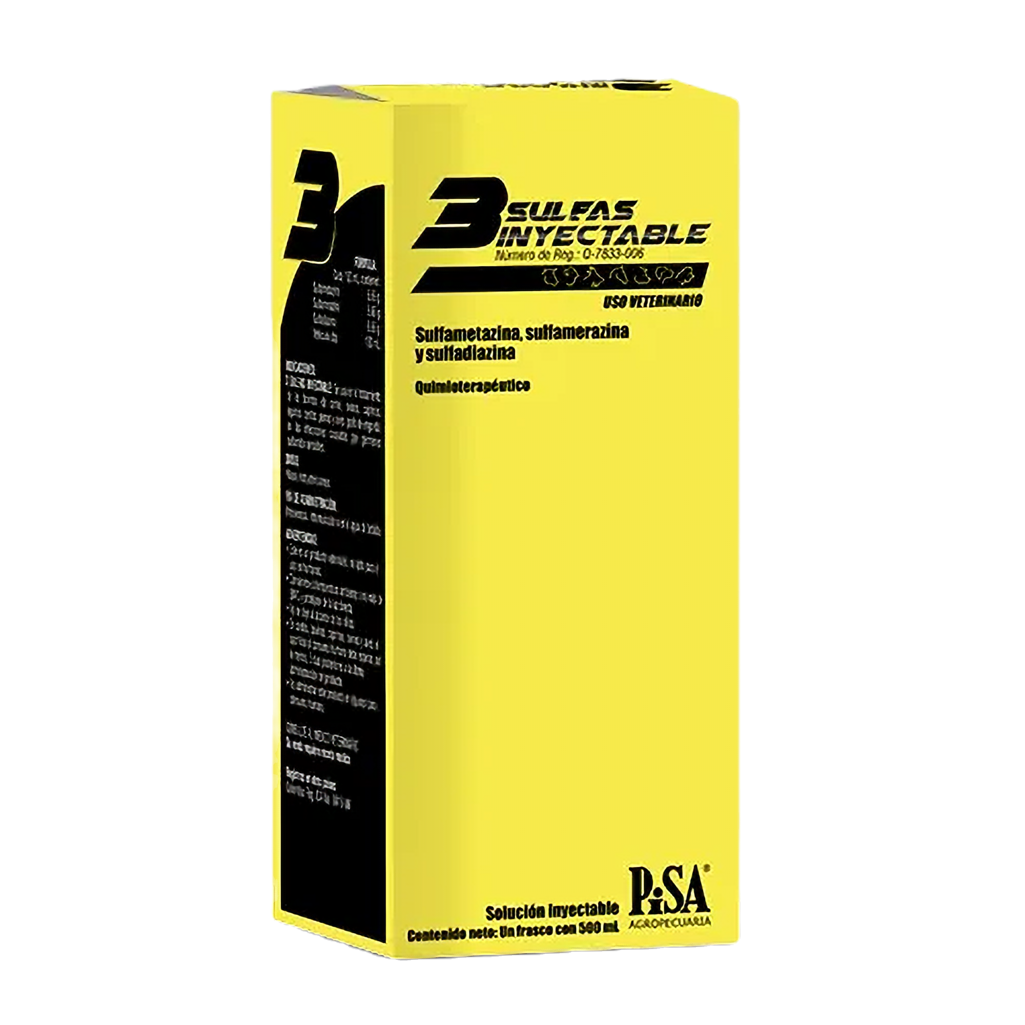 3 SULFAS INY | Salud Animal Mexicana