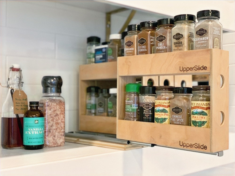 UpperSlide: A decade of crafting upper cabinet storage solutions