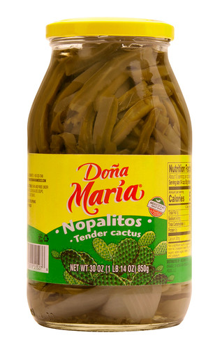 Dona Maria Nopalitos, Tender Cactus Strips - 850 gram | Mexifoods