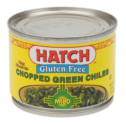 Hatch Chopped Green Chiles - Mild | Mexibev