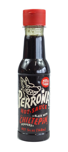 La Perrona Black Seafood Hot Sauce - 148 ml | Mexifoods