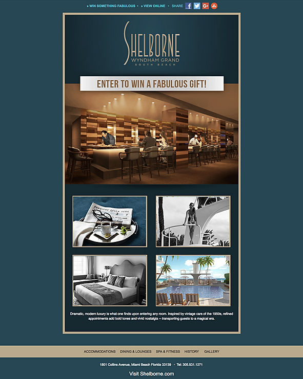 emailers and e-blasts | Tradigital Designs | Monterey, California