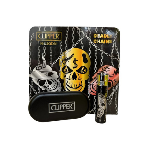 Metal Clipper Deadly Chains - 1 Lighter | Clipper New Zealand