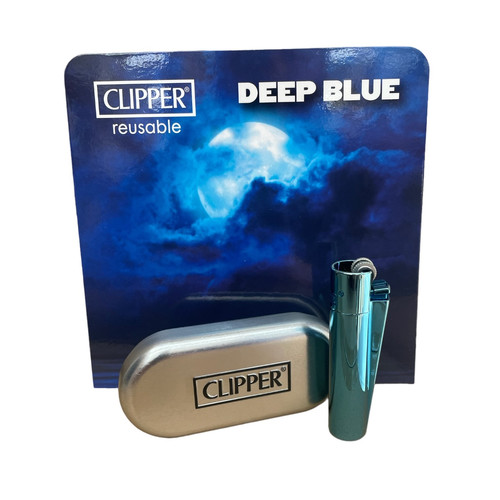 Metal Clipper Blue - 1 Lighter | Clipper New Zealand