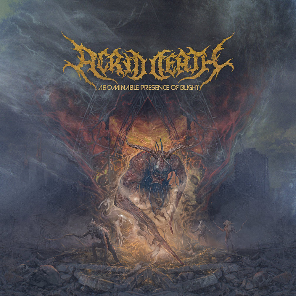 Death metal band ACRID DEATH release debut album ‘ABOMINABLE PRESENCE ...