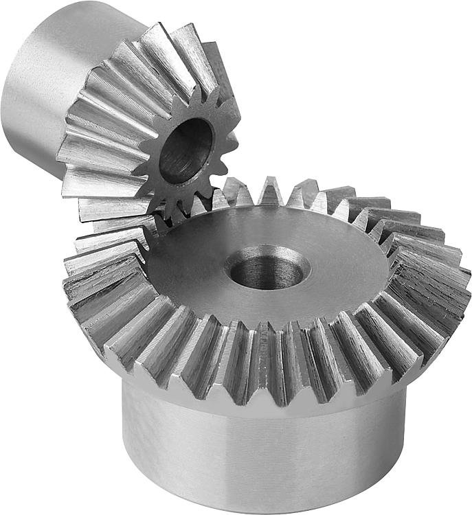 What is bevel gear and how does it operate?