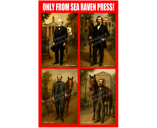 Civil War Generals Poster Collection | Sea Raven Press