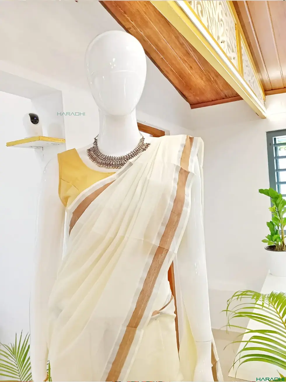 Kerala Kuthampully Set Mundu Online | HARADHI