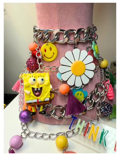 Nostalgic SpongeBob Charm Necklace | Camia Janine Co.