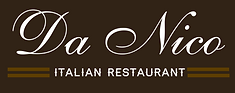 MENU | Da Nico Restaurant