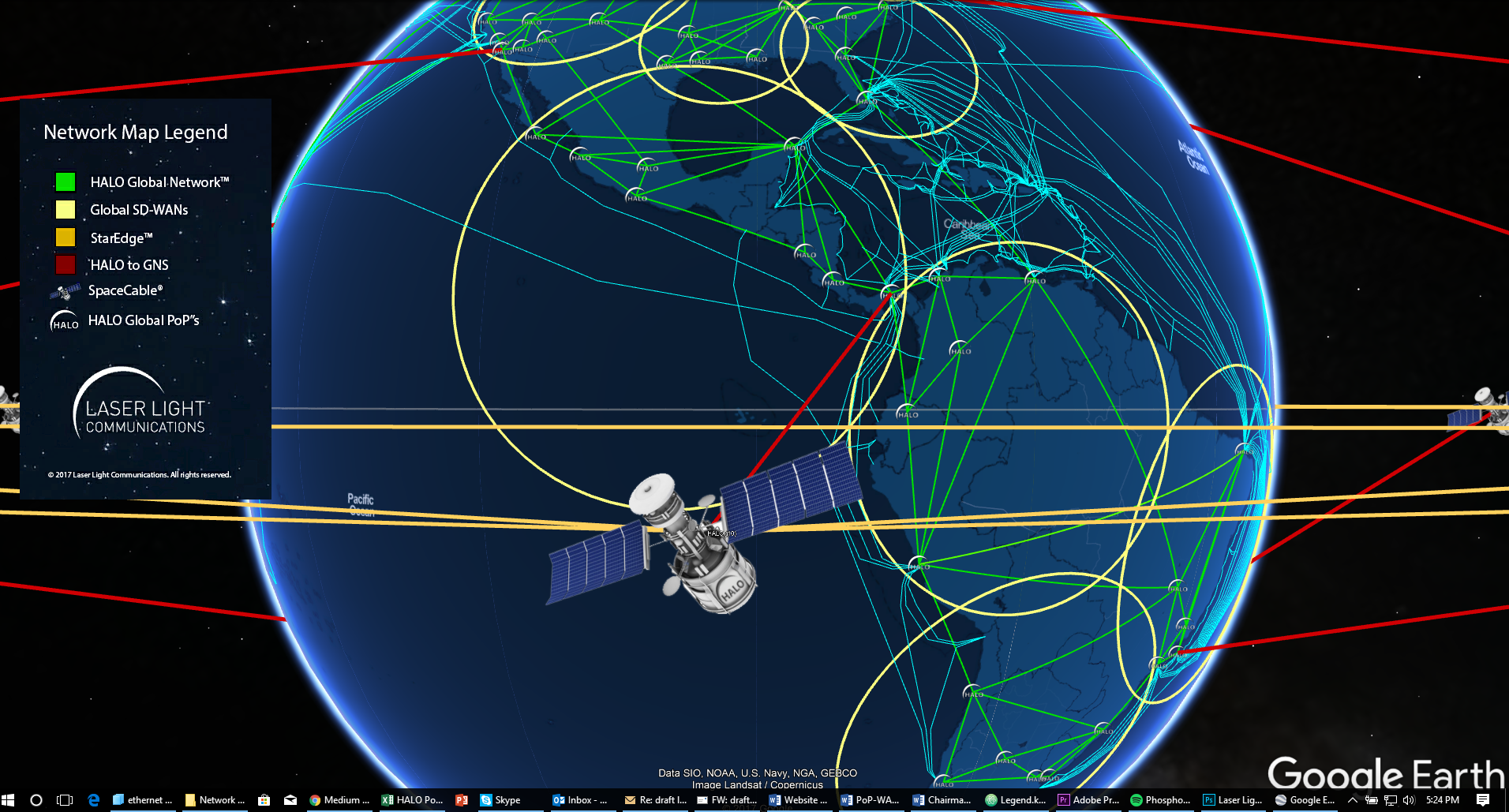 HALO Global Network | Laser Light Communications