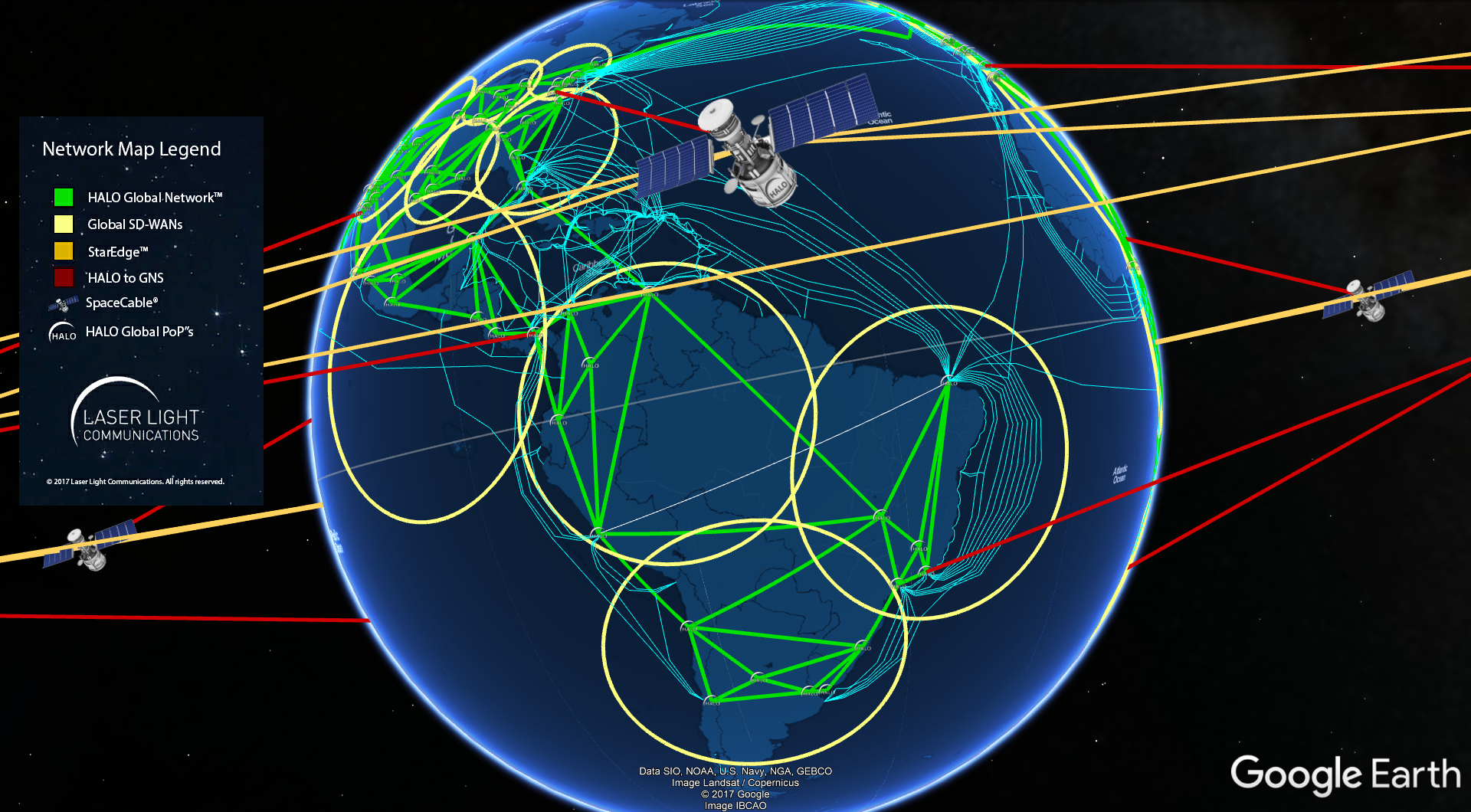 HALO Global Network | Laser Light Communications