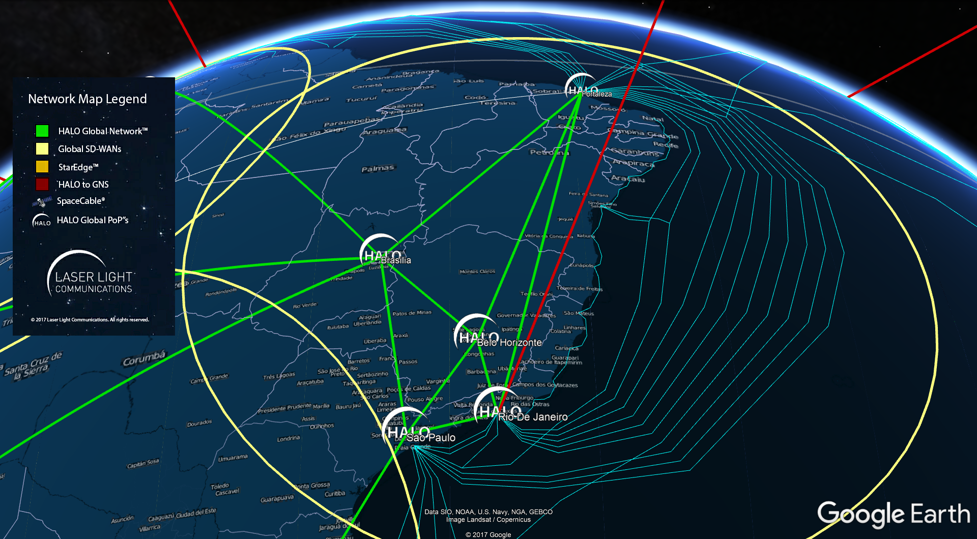 HALO Global Network | Laser Light Communications
