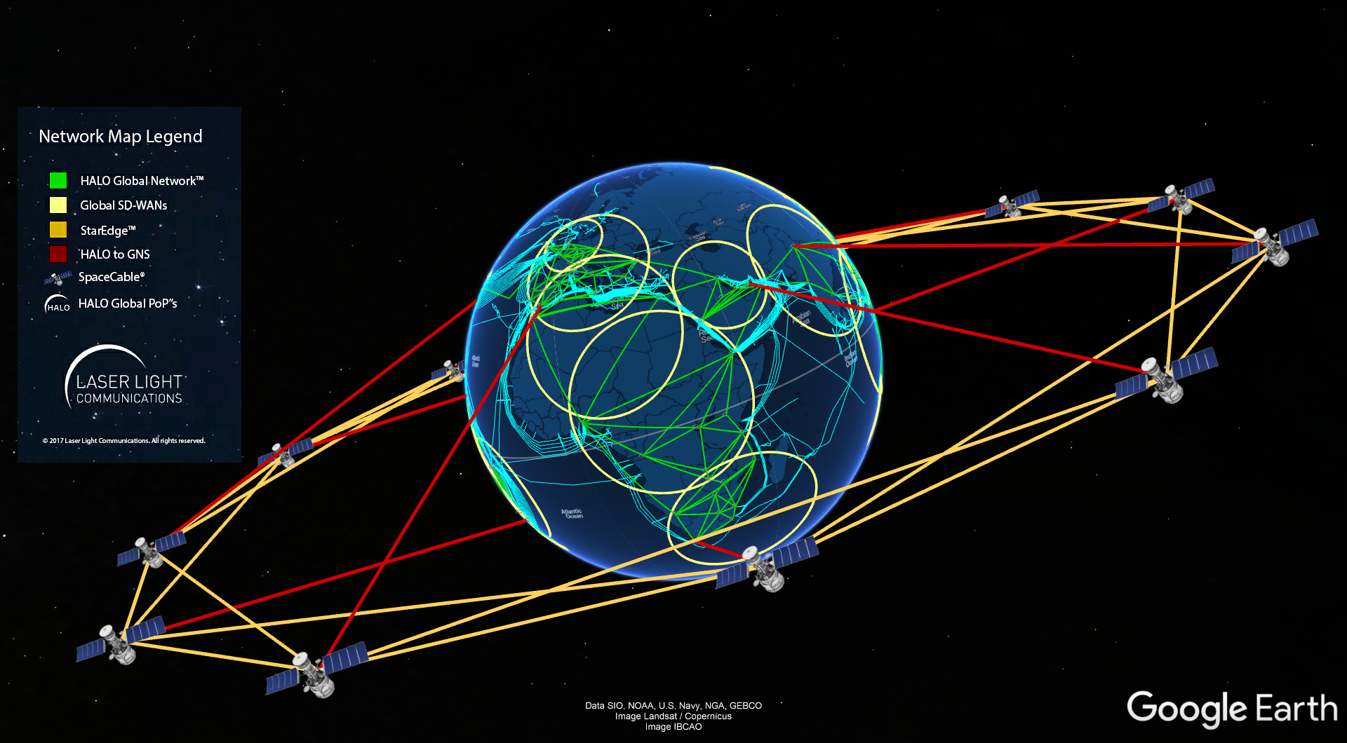 HALO Global Network | Laser Light Communications