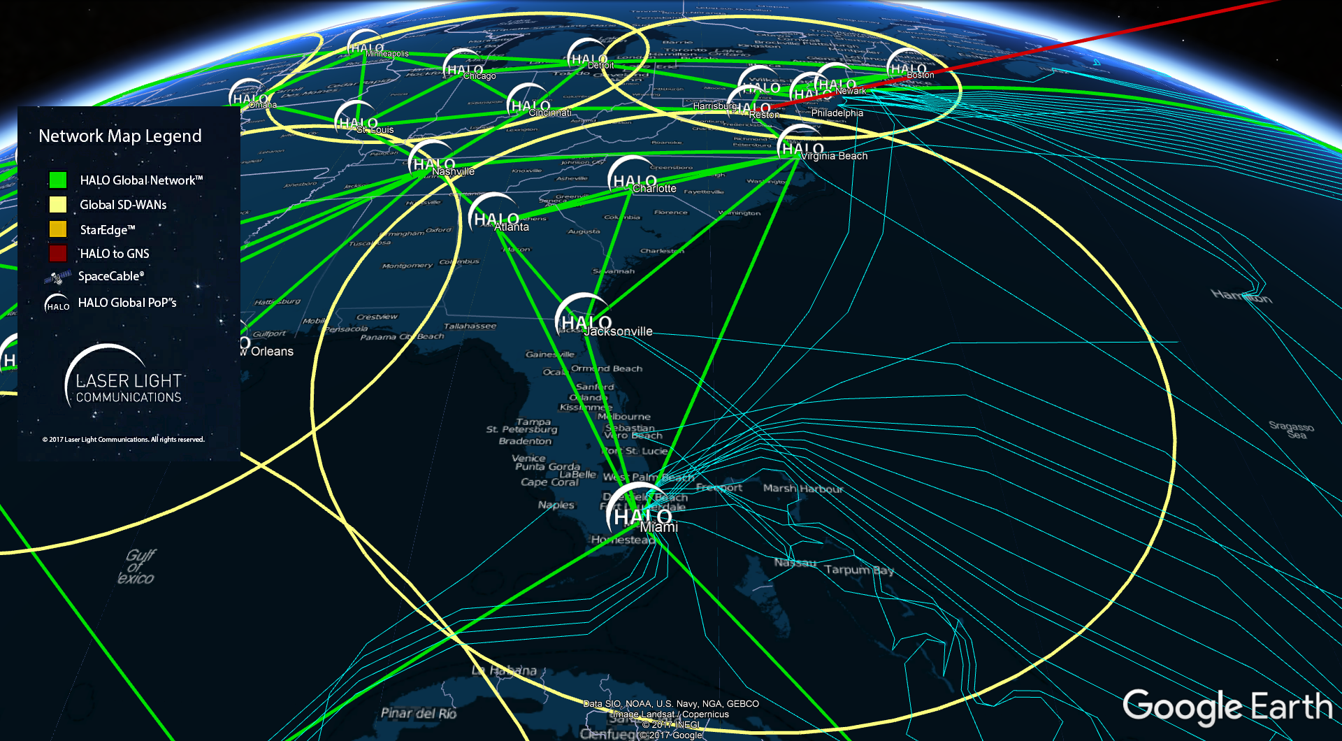 HALO Global Network | Laser Light Communications