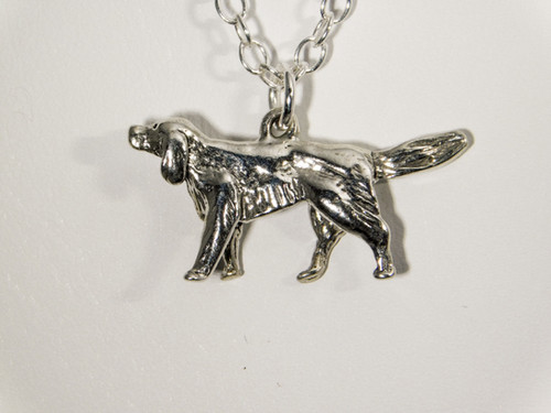 Irish Setter Sterling Silver Necklace | mysite