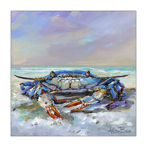 "Bert, the Blue Crab" | Anita Bice Art