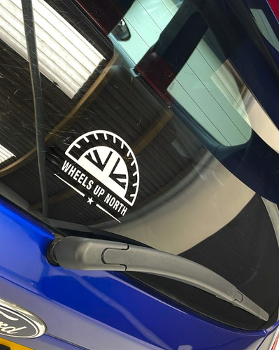 Wheels Up North Car Stickers | W.U.N Weekender