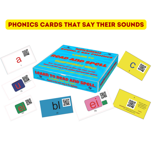 Talking Phonics Word Builder Cards | TAG The Academic Gym