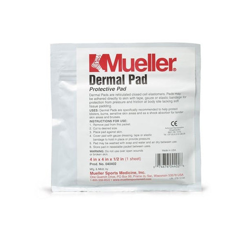Mueller® Dermal Pads 3 x 100 x 100 mm | Strap-Med UK