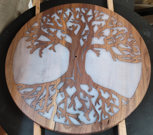 Epoxy Tree of Life | Salford Woodworks