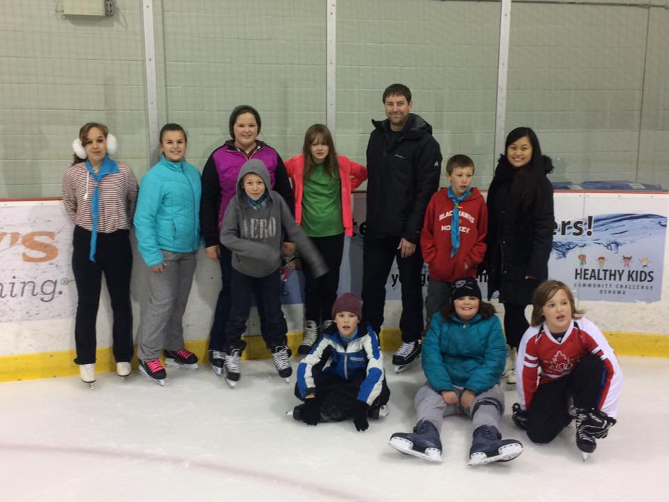 The Scouts Hit the Ice!