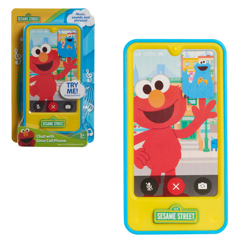 Teléfono interactivo con sonidos de Elmo | Wish Toys