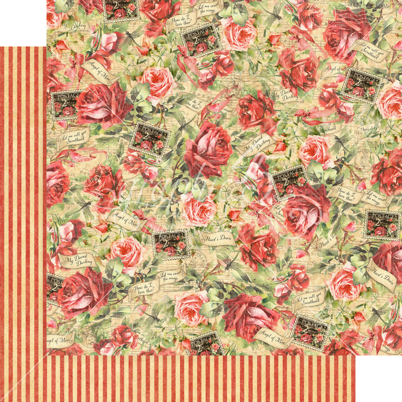 Graphic 45 - Love Notes - Collector’s Edition - 12×12 Pack with ...