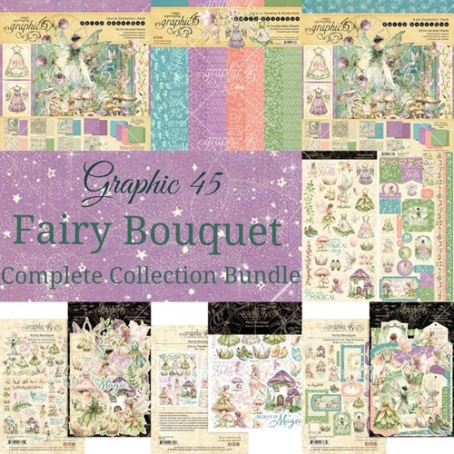 Graphic 45 - Fairy Boutique - Complete Collection Bundle | scrapncreate