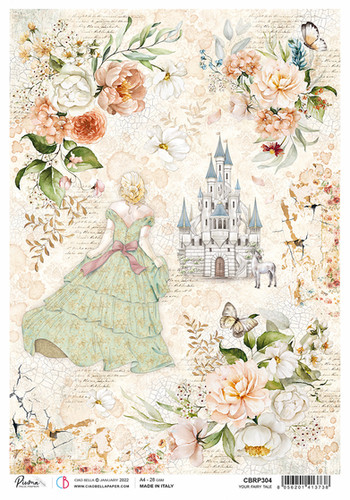 Reign of Grace - Your Fairy Tale - Rice Paper by Ciao Bella | scrapncreate