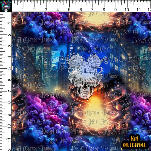 Awesome Beasts Toon BG Scenes | K&A Custom Fabrics