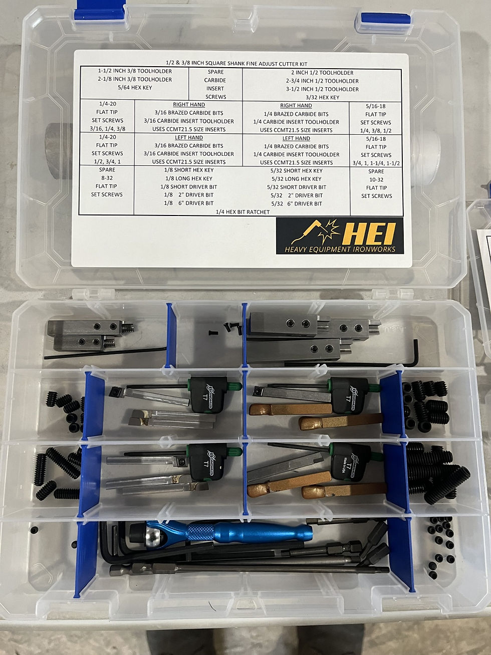 FINE ADJUST CUTTER KITS | Heavy Equipment Iron
