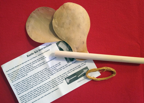 Rawhide Rattle Kit | Dancing Jaguar Inspire