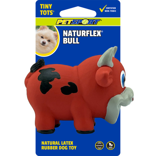 18080 Naturflex Tiny Tots Bull 3.75" | Petsport