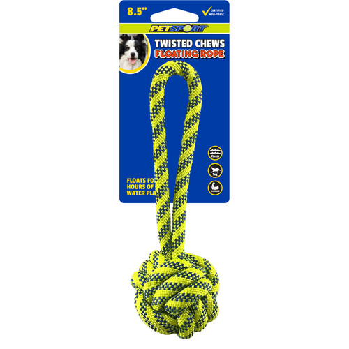 80455 Floating Rope Monkey Fist 8.5" | Petsport