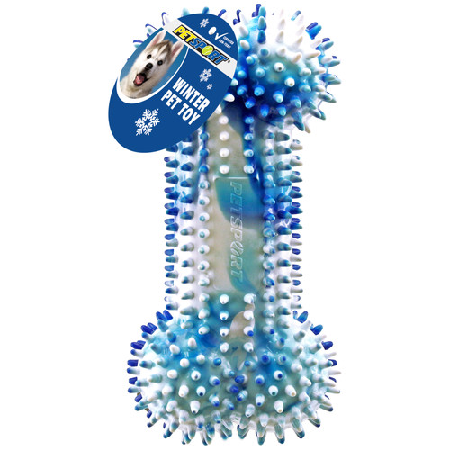 15139 Winter Large Spiky Bone | Petsport