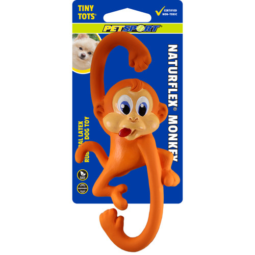 18040 Naturflex Tiny Tots Monkey 6" | Petsport