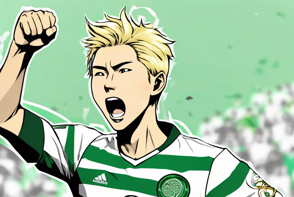 WITH A 40 GOAL SEASON AT CELTIC DAIZEN MAEDA WOULD BECOME A LEGEND