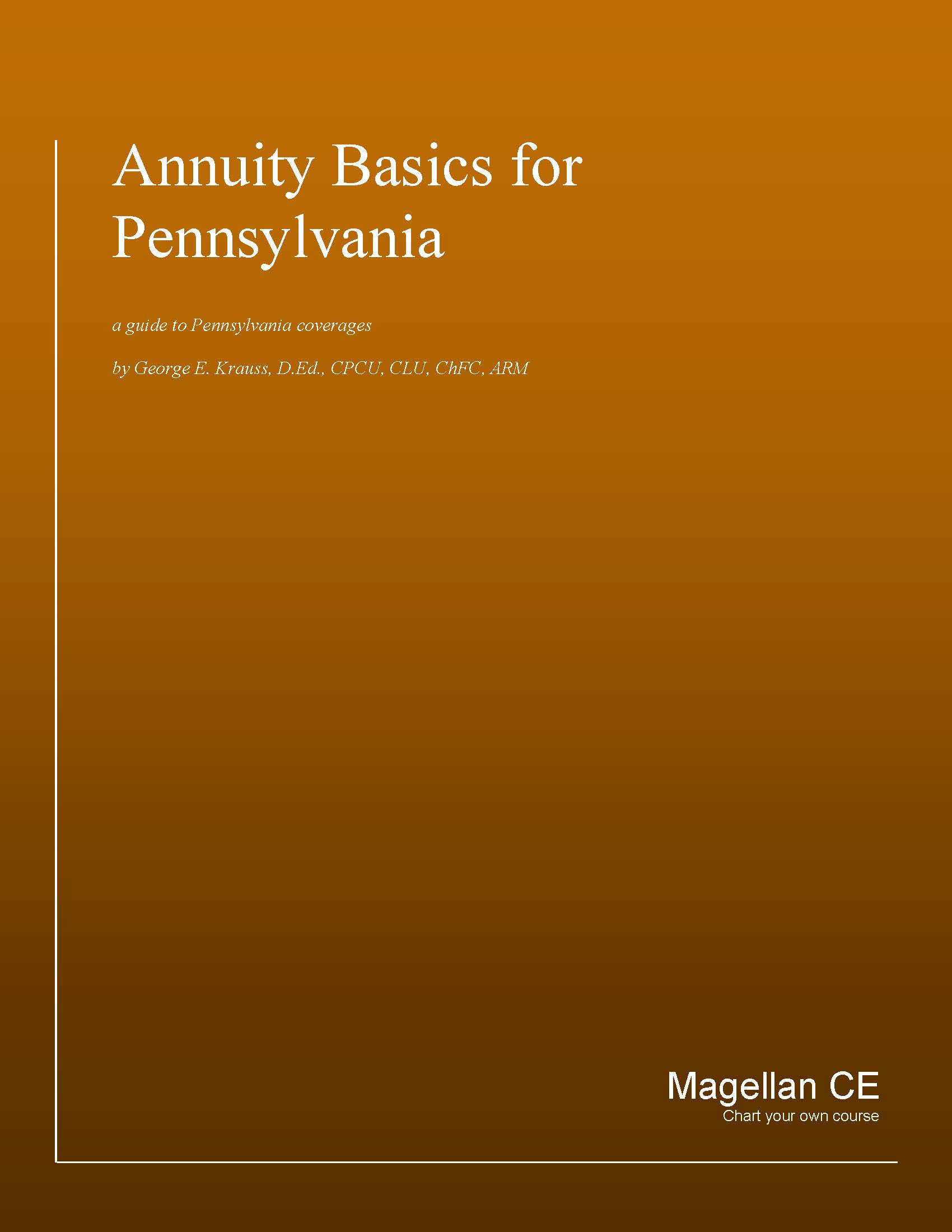 Annuity Basics for PA - Annuity Suitability (4 Credits) CE Course ...