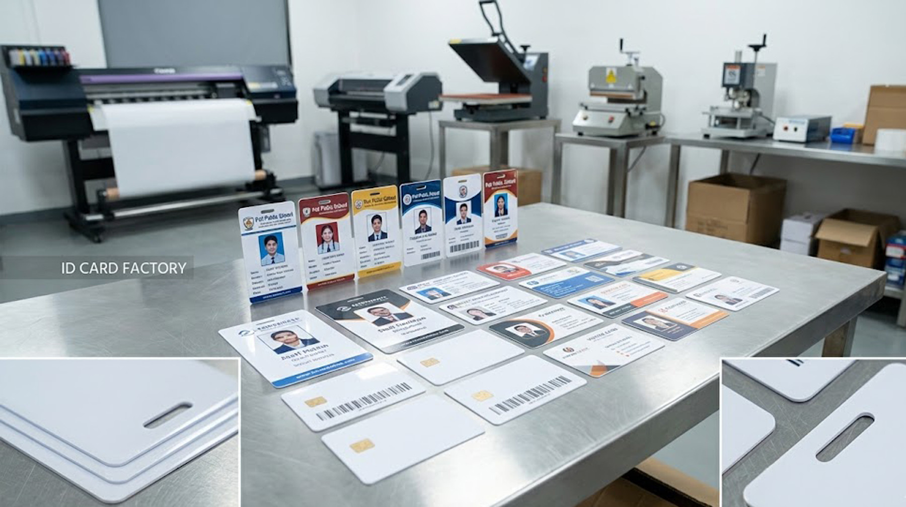 ID CARD FACTORY: What types of PVC cards do they offer in Pali?
