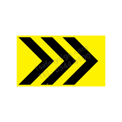 Bus Stop Safety Bollard Reflective Sheeting - 3M 4081 | 1safetysign