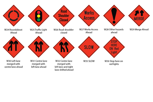 LTA Road Works Sign 900x900 | 1200x1200 | 1safetysign