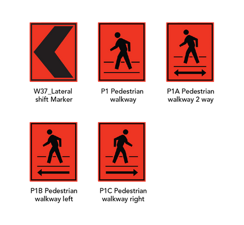 LTA Road Works Sign 450 x 600 600 x 750 | 1safetysign