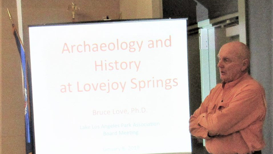 Archaeologist Dr. Bruce Love gave an Archaeology and History,about the ...