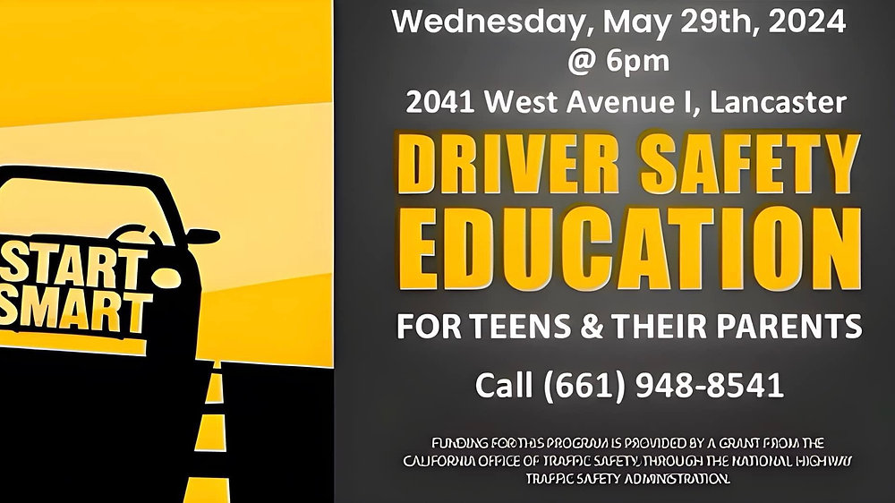 FREE “CHP Start Smart” Teen Driver Education Classes FREE “CHP Start Smart” Teen Driver Education Classes