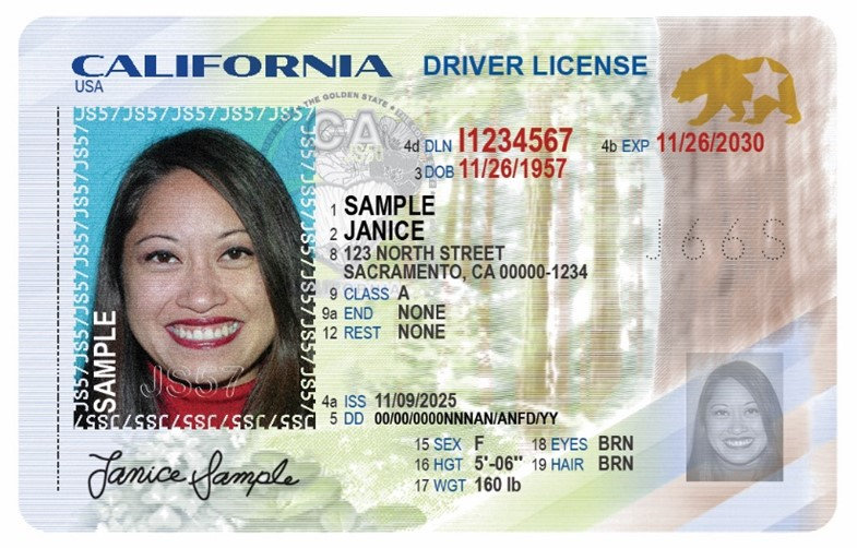DMV TO RELEASE NEW CALIFORNIA DRIVER’S LICENSE AND IDENTIFICATION CARD ...