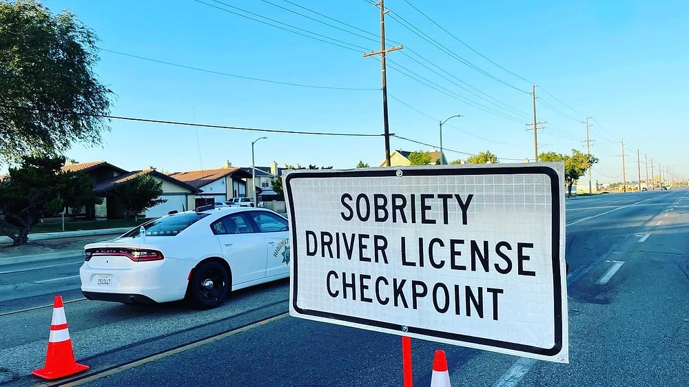 4 Drivers were arrested during a DUI Checkpoint