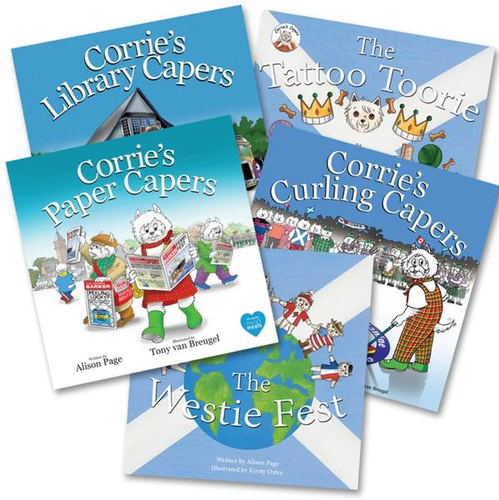 Corrie's Capers series - all five books | ArranAlmanac.com