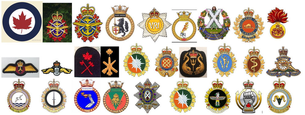 Canadian Military Badges